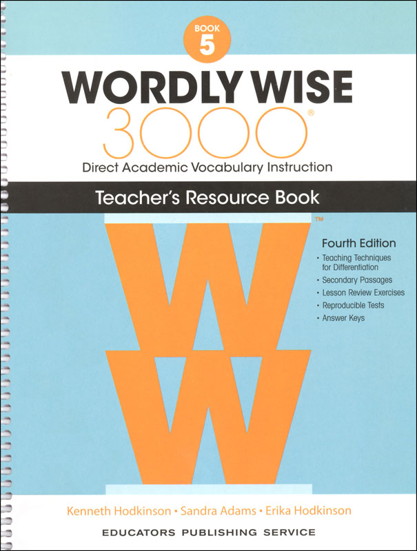 Wordly Wise 3000 Book 5 Wordly Wise 3000 Book 5 Answer Key (really