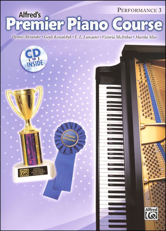Alfred's Premier Piano Course Performance Book Level 3 With CD