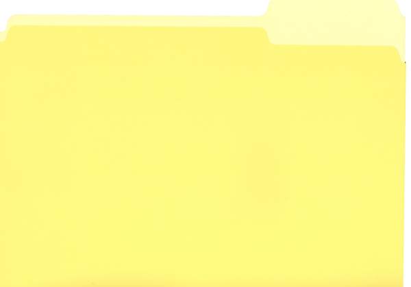 File Folder - Yellow