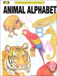 Animal Alphabet Coloring Book