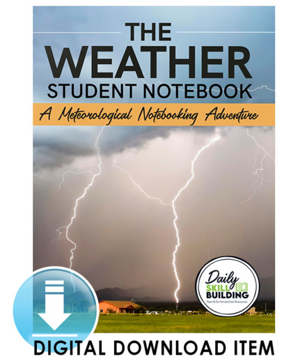 Weather Student Notebook (Digital)