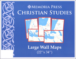Christian Studies Large Wall Maps (22 x 34 )