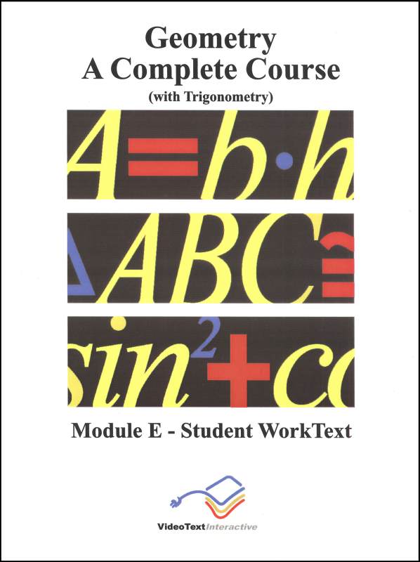 Geometry Module E WorkText