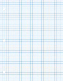 Pacon Graphing Paper (8 1/2 x 11 ) 100 sheets
