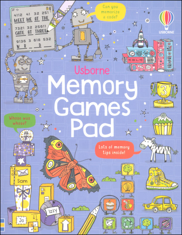 Memory Games Pad (Usborne)