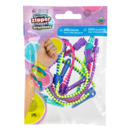 Orb Sensory Zipper Fidget Toppers (assorted style)