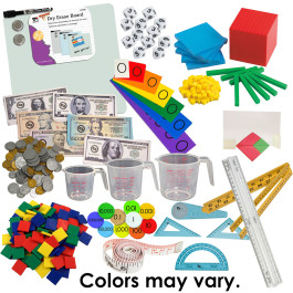 Math in Focus 2020 Grade 4 Add-On Manipulative Kit