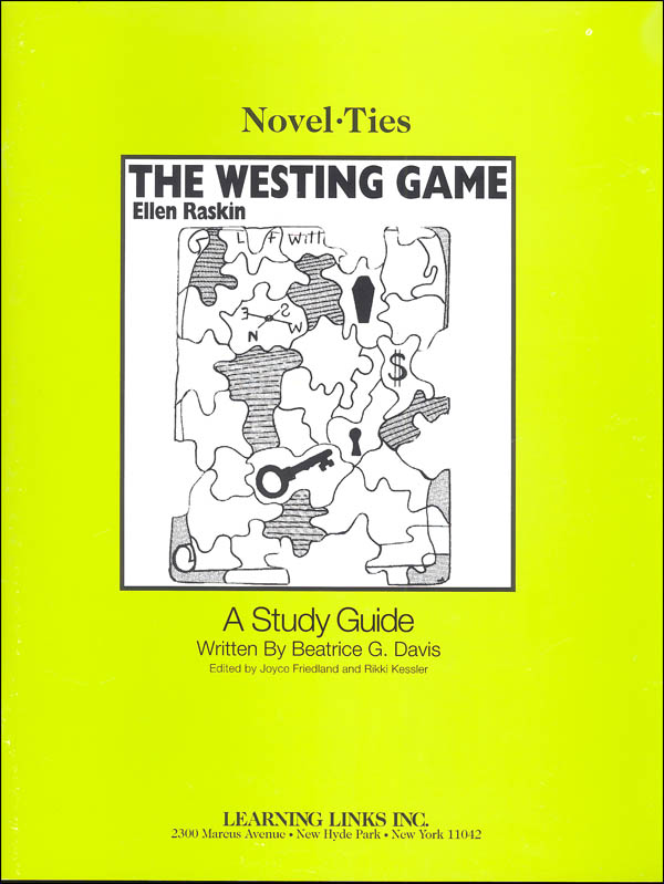 Westing Game Novel-Ties Study Guide