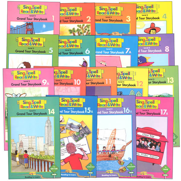 Sing, Spell, Read & Write Level 2 (Grand Tour) Storybook Readers (17 ...