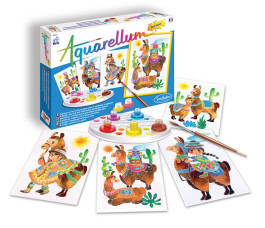 Aquarellum Junior - Llamas