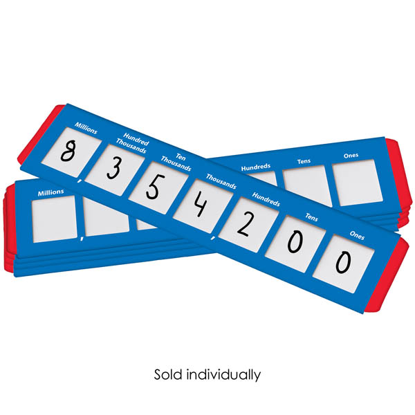 Place Value Slider: Ones to Millions