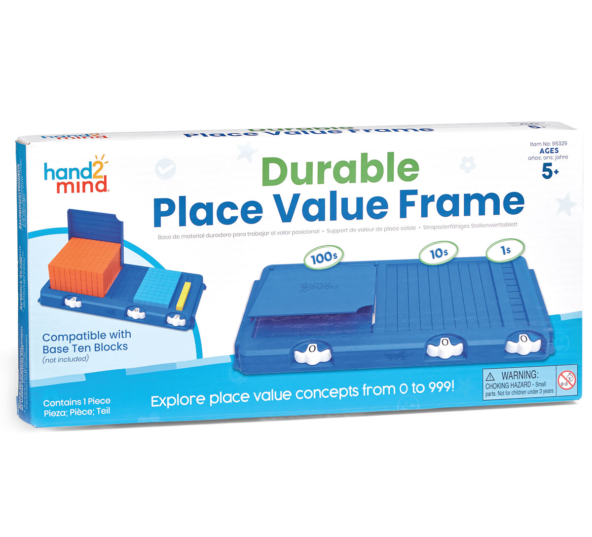 Durable Place Value Frame