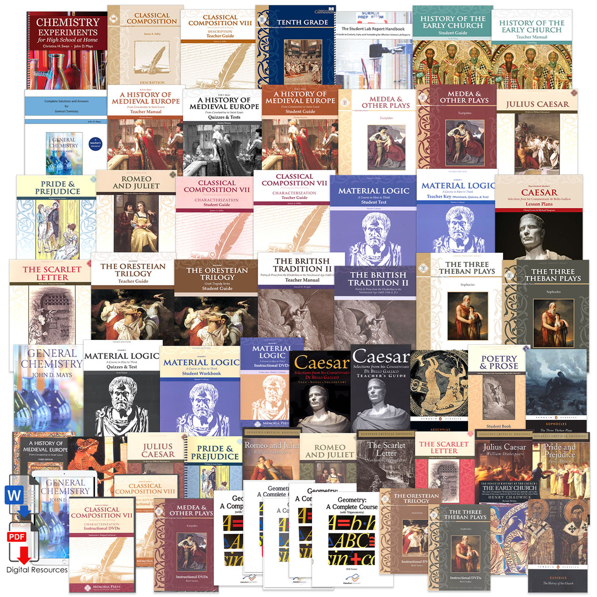 Memoria Press Curriculum 10th Grade Package