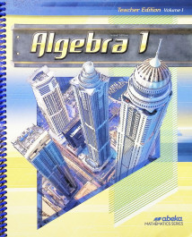 Algebra 1 Teacher Edition Volume 1 - Revised
