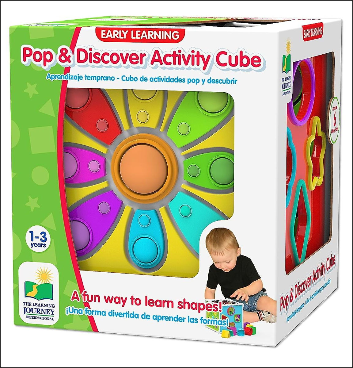 Pop and Discover Activity Cube (Early Learning)