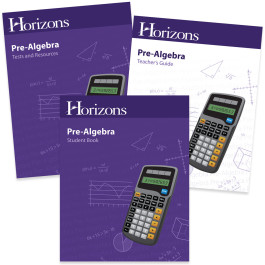 Horizons Pre-Algebra Set