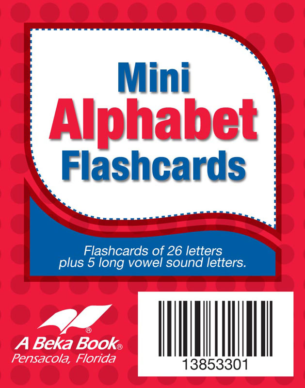 Miniature Alphabet Flashcards