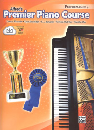 Alfred's Premier Piano Course Performance Book Level 4 With Downloadable MP3s
