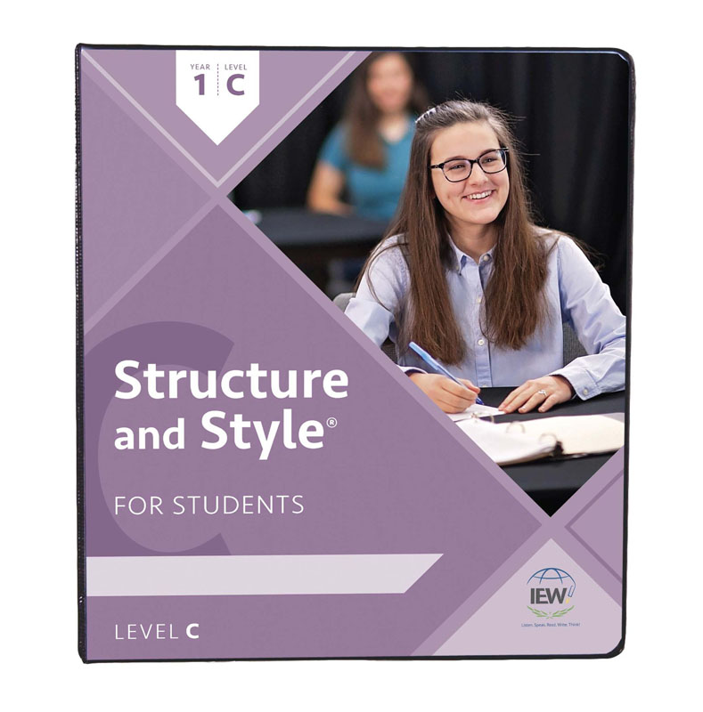 Structure and Style for Students: Year 1 Level C Binder