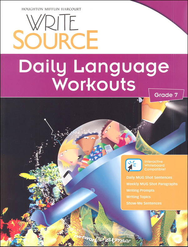 Write Source (2012 Edition) Grade 7 Daily Language Workouts