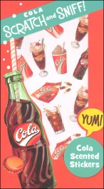 Cola Scratch & Sniff! Stickers