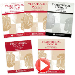Traditional Logic 2 Complete Set with Streaming Instruction | Memoria Press