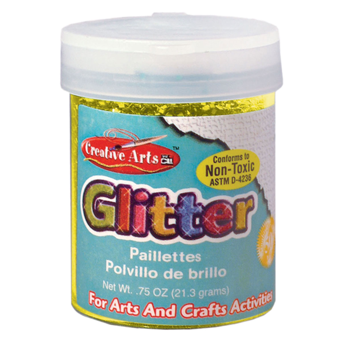 Glitter - 3/4 oz. Bottle - Gold