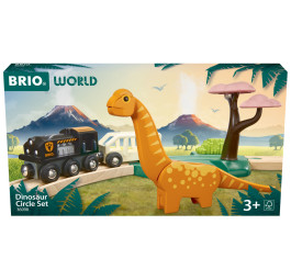 BRIO Dinosaur Circle Railway Set