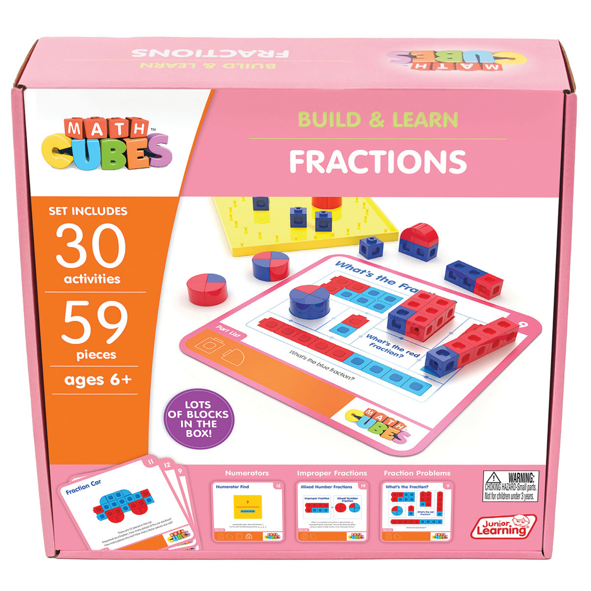 Math Cubes - Fractions