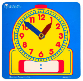 Write On/Wipe Off Student Clock