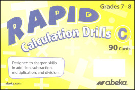 Rapid Calculation Drills C