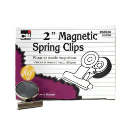 Magnetic Spring Clips 2 (Box of 12)