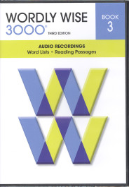 Wordly Wise 3000 3rd Edition Audio CD Book 3
