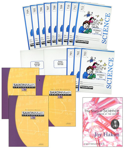 Forest Trail Academy Grade 7 Math & Science Package