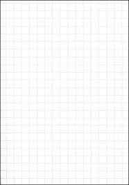 Ruled Cross Section Drawing Paper - White 1/2 Ruled, Approximately 100 ...