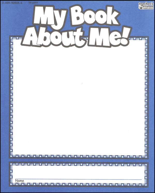 My Book About Me!