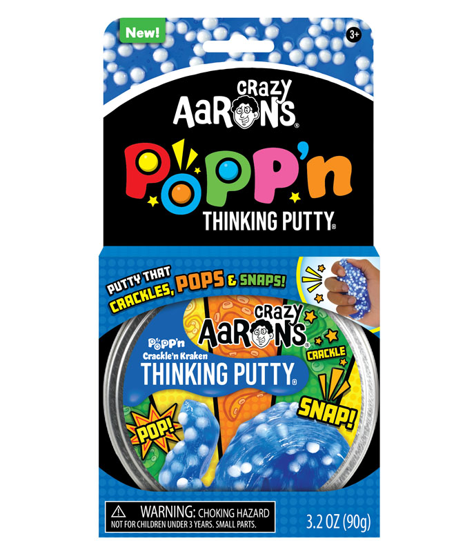Crackle 'n Kraken Putty 4" Tin (Popp' N Putty)