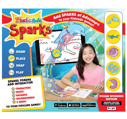 Pixicade Sparks! Ocean Wonders Pack