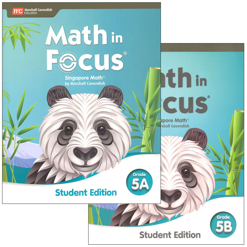 Math in Focus 2020 Student Edition Collection Grade 5