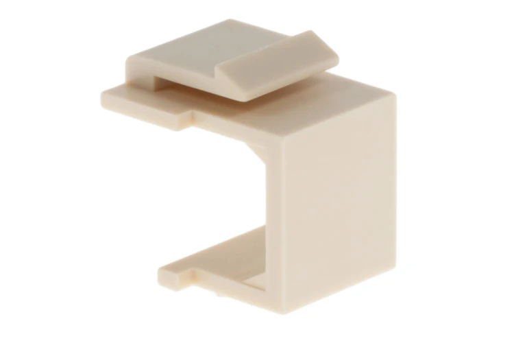 Keystone Snap In Wallplate Blank | Ivory | Fast Shipping