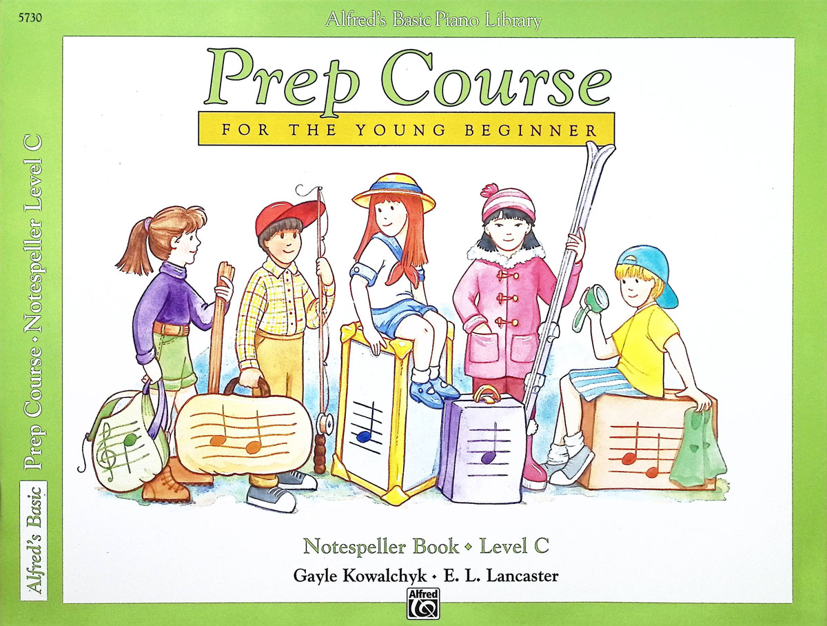 Alfred's Prep Course Level C Notespeller Book
