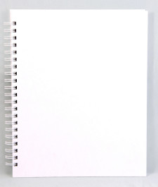 Hard Cover Wire Bound Report Book - 72 pages