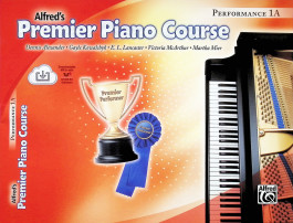 Alfred's Premier Piano Course Performance Book Level 1A With Downloadable MP3s