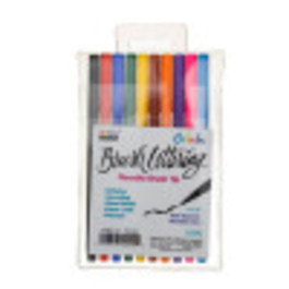ColorIn Brush Lettering Markers Primary Set - Pack of 1