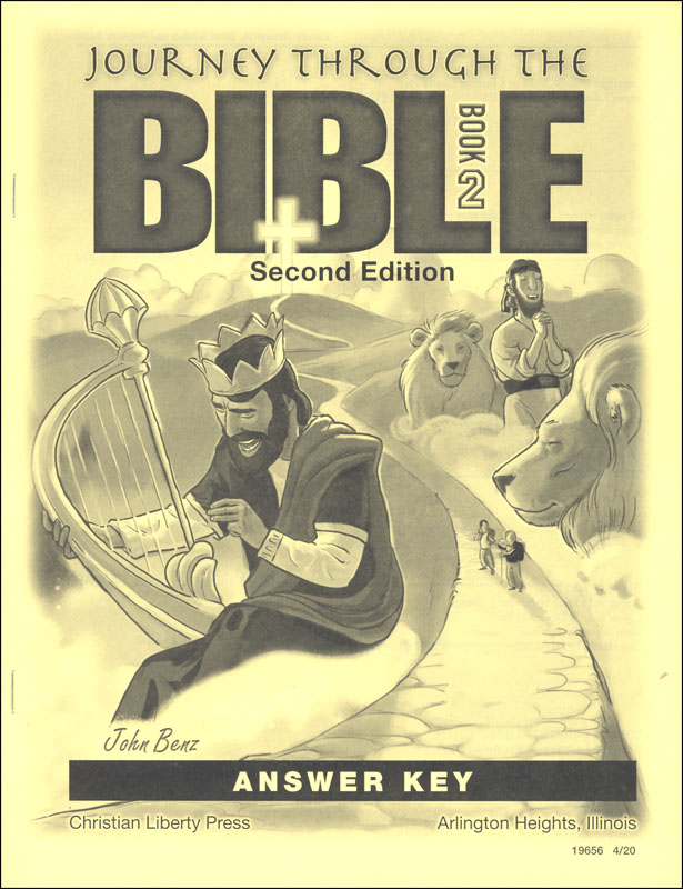 Journey Through the Bible Book 2: Wisdom and Prophetic Answer Key 2nd ...
