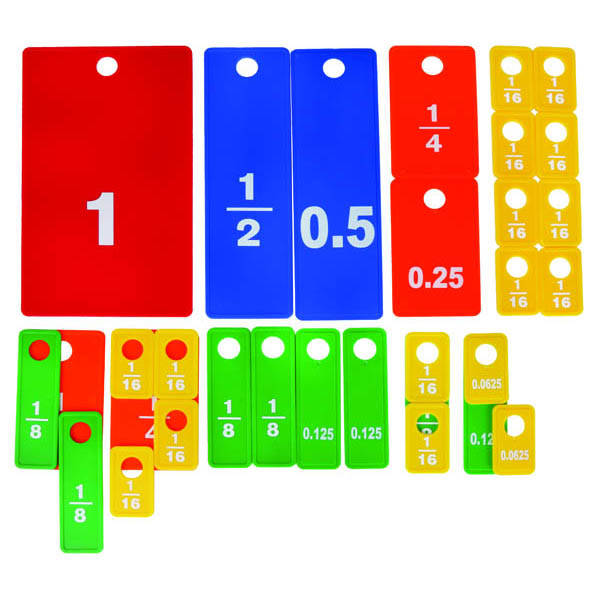 Fraction / Decimal Tile Set (31 piece)