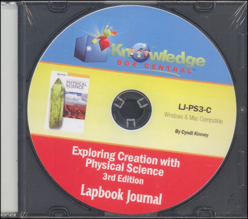 Apologia Exploring Creation with Physical Science 3rd Edition Lapbook ...