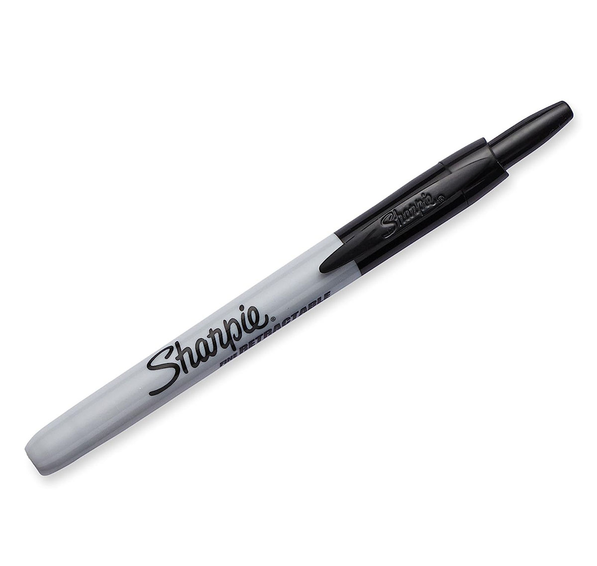 Black Fine Sharpie Retractable