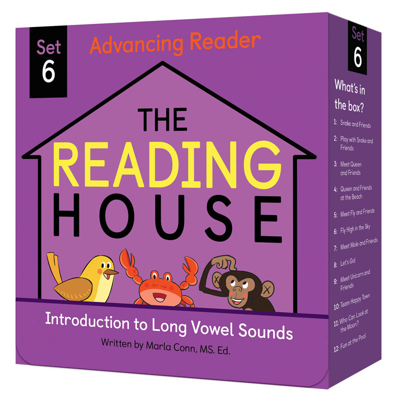 Reading House Set 6 Introduction To Long Vowel Sounds