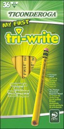 Laddie Tri-Write Beginner with Eraser - 36 count